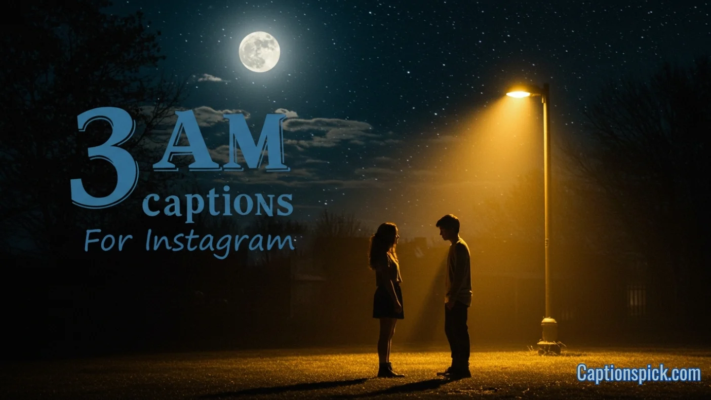 200+ 3 AM Captions for Instagram 2025 - captionpick.com
