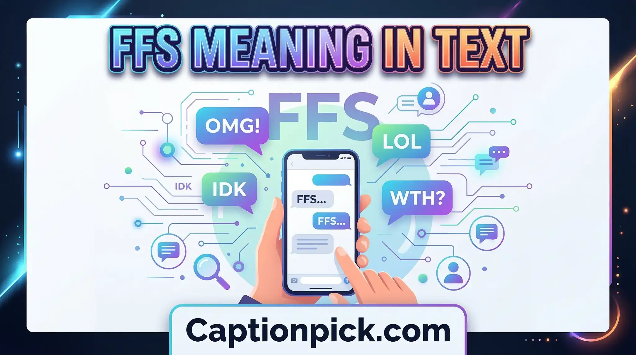 What is the FFS Meaning in Text 2026 - captionpick.com